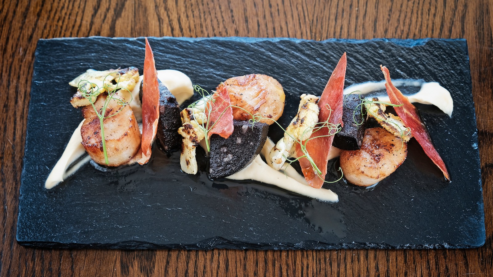 Great food at The Black Venus Inn